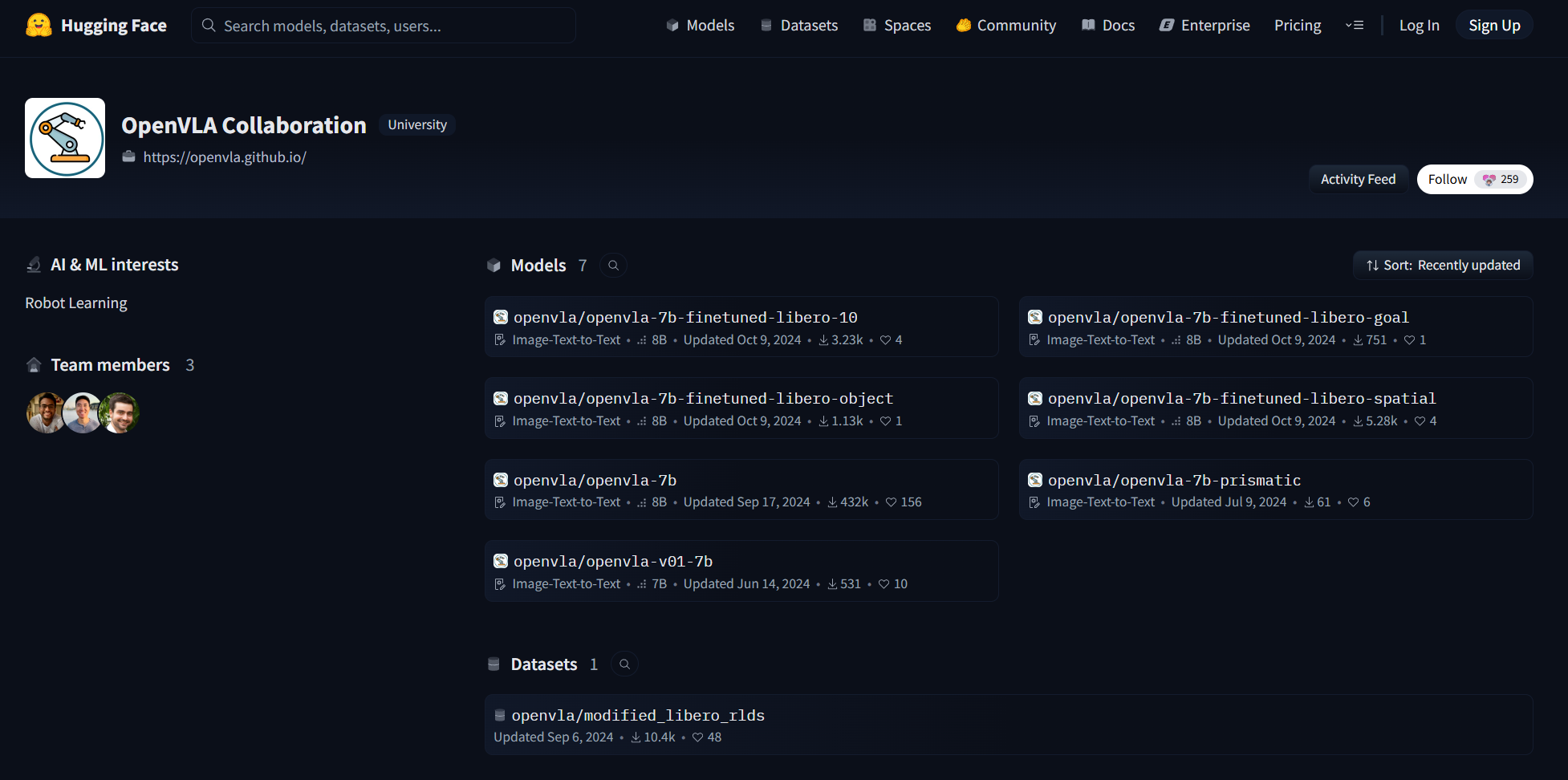 OpenVla复现 - Kuo Space